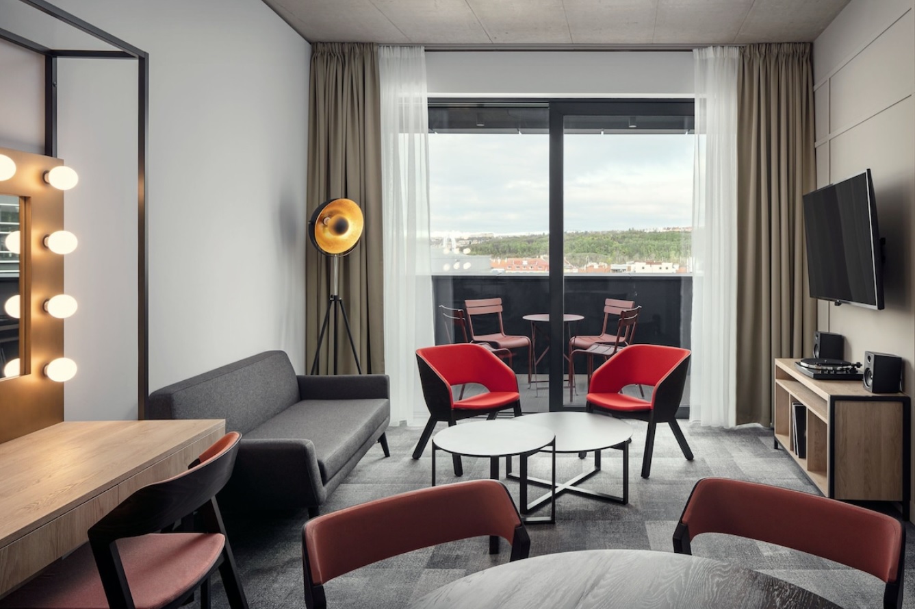 Hotel Stages Praha (O2 Arena) - LINO DESIGN